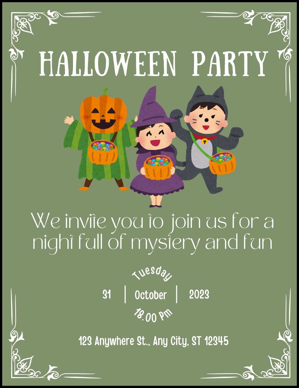 Free printable Halloween Planner – Free Kids Printables